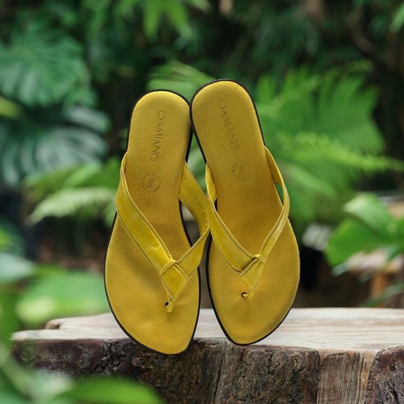Damiani | Shoes | Vintage Damianis Yellow Sandles Made In Italy | Poshmark